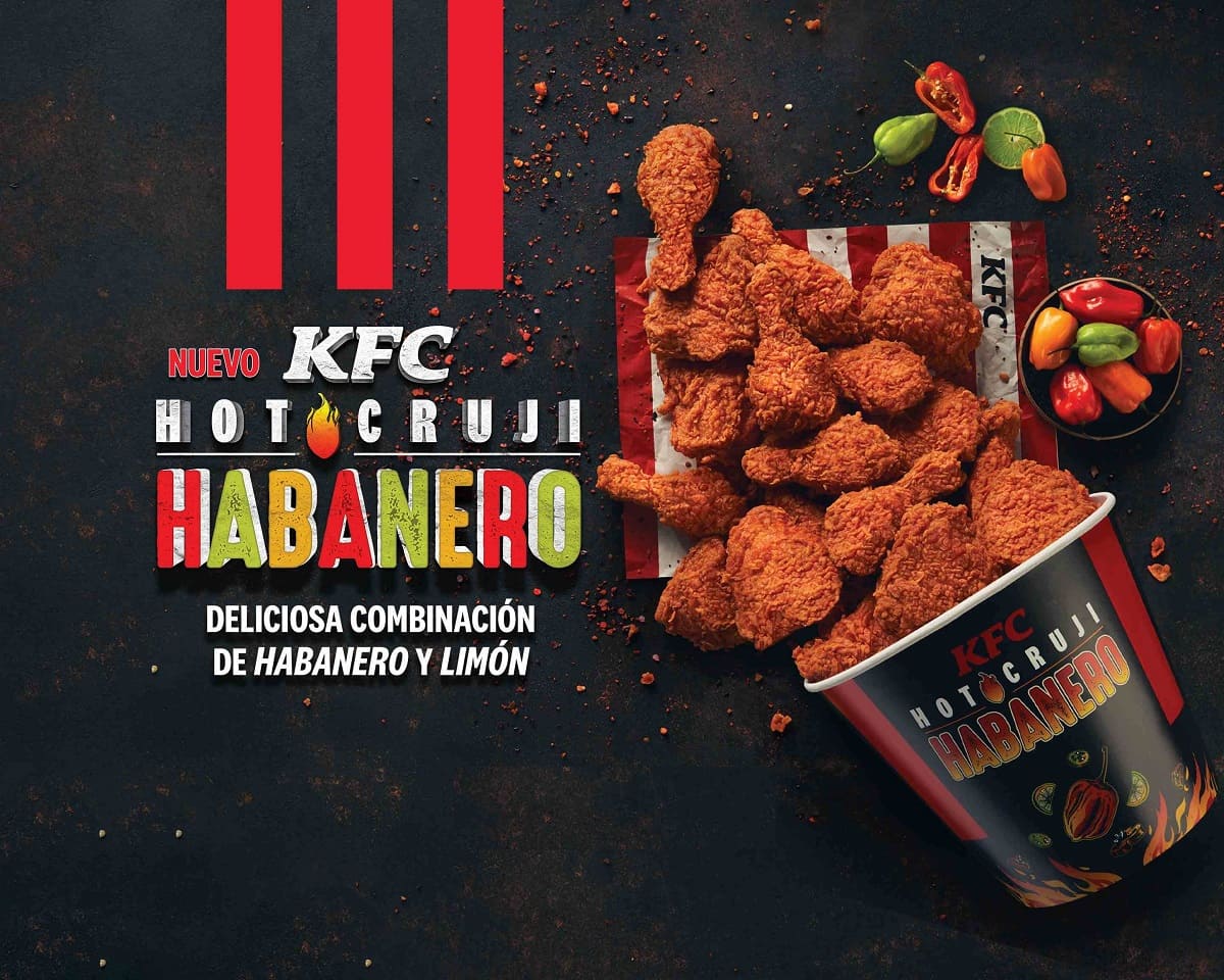 Cruji Hot Habanero, la más reciente innovación de KFC